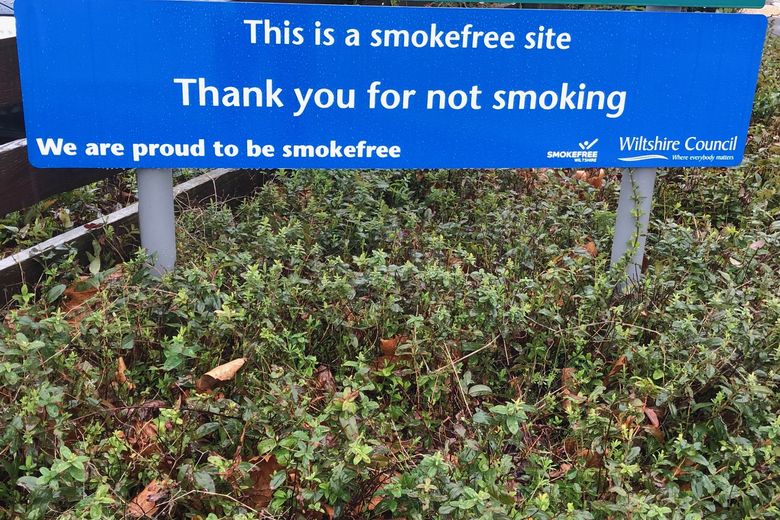 It’s All Smoke and Mirage” — Signage for Smoke Free SitesMirage Signs